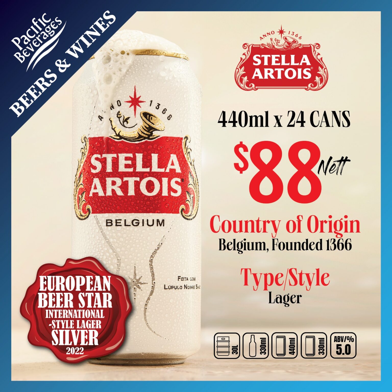 Shop Now - Pacific Beverages – Premium Beer Importer | Pacific ...