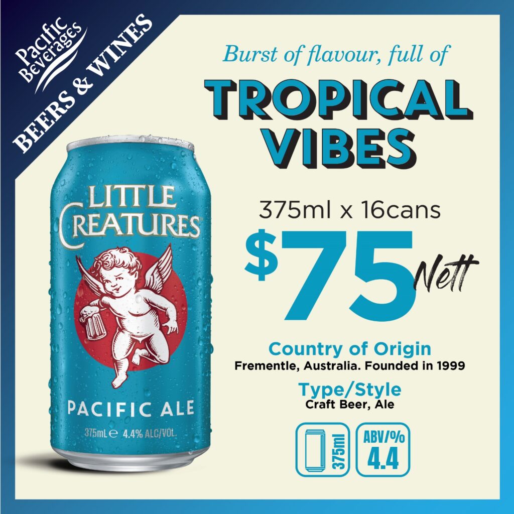 BW07(D).Little Creatures Pacific Ale (375ML x 16 Cans) - Pacific ...